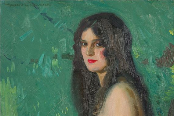 Hayden C. Hayden | Portrait of Grace Mackay Smith, wife of Lawrence ...