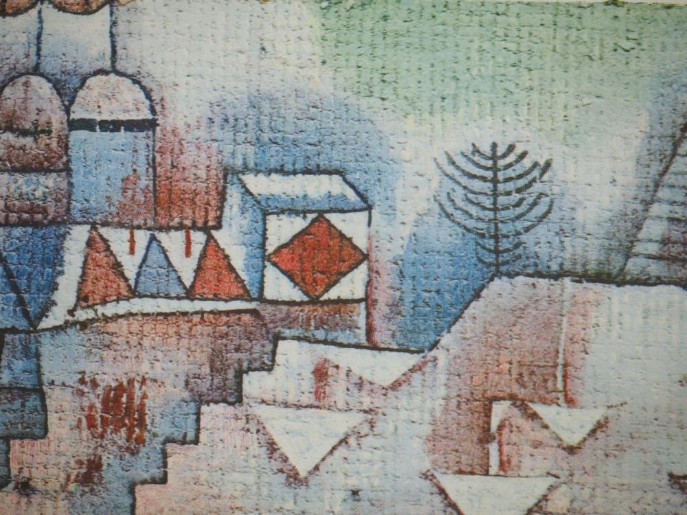 Paul Klee | Paul KLEE - The City Bridge (1956) | MutualArt