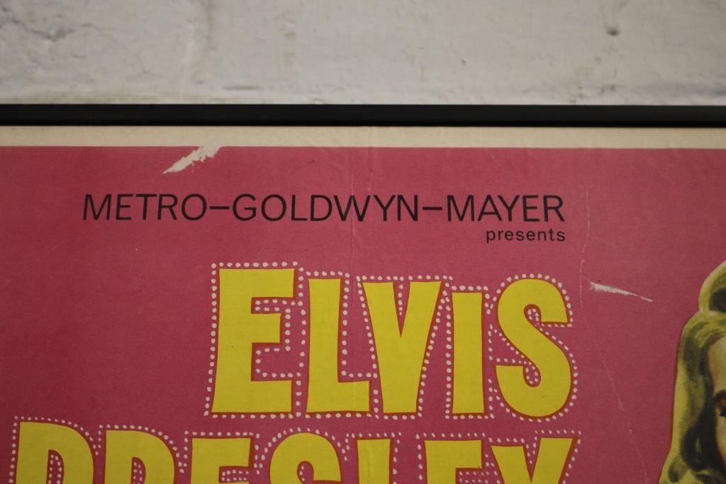 Elvis Presley | Two British quad film posters for Elvis Presley | MutualArt