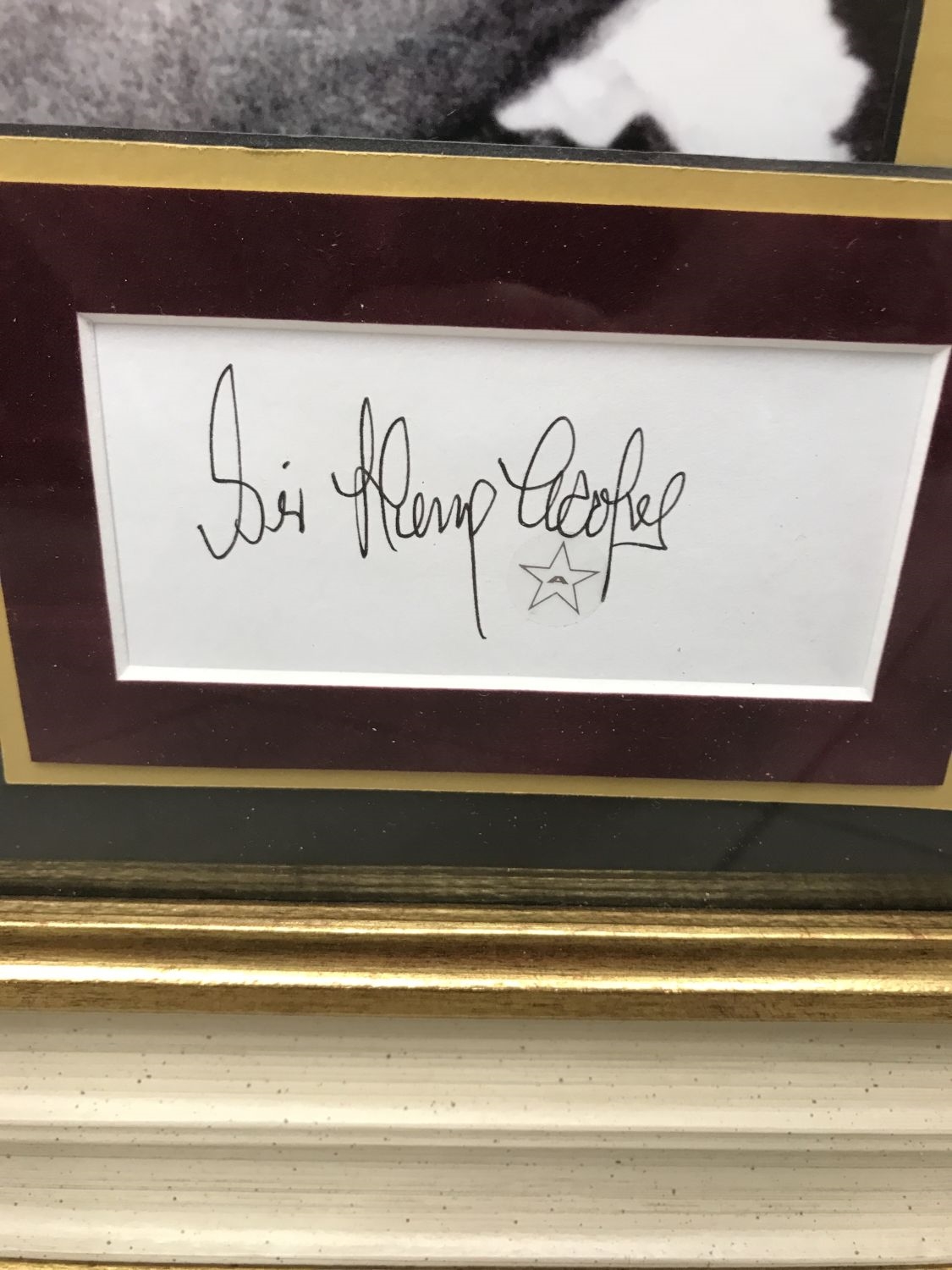 Muhammad Ali | Signed photograph of Sir Henry Cooper and Mohammed ...