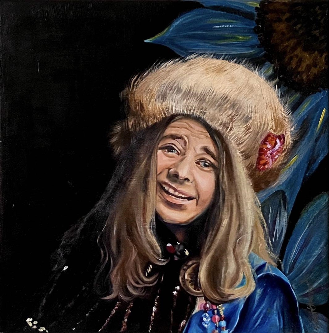 Janis Joplin | Original oil painting Janis Joplin | MutualArt