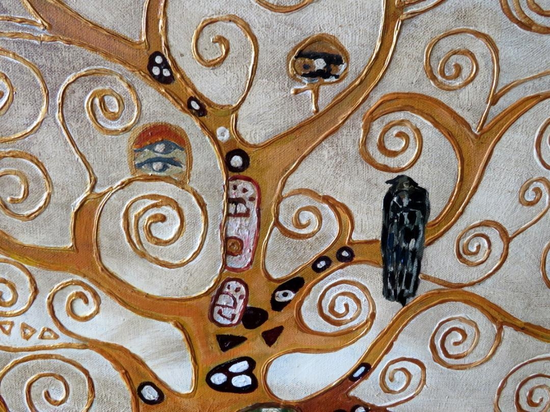Gustav Klimt | Gustav Klimt Tree of Life Oil Canvas Oil Painting ...