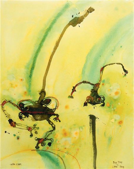 John Olsen | Big Frog Little Frog | MutualArt