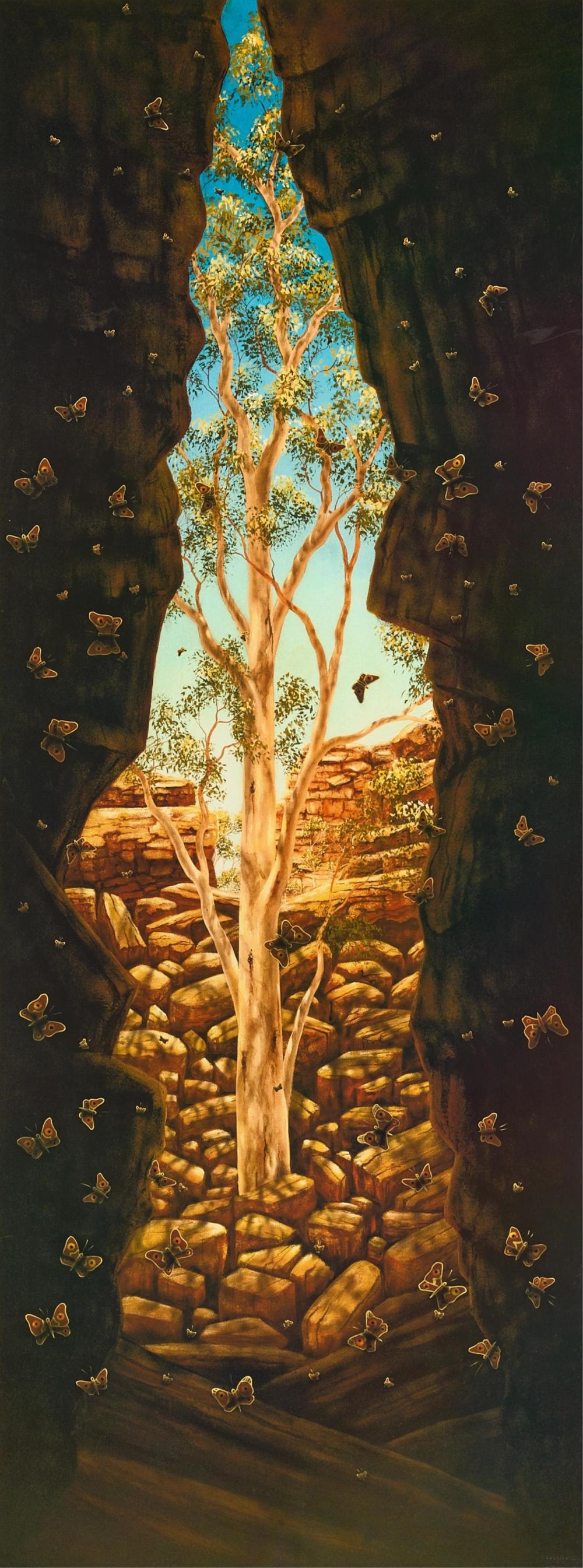 Lin Onus | Butterfly Cave | MutualArt