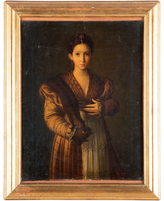 Italian School, 19th Century | Ritratto di Antea, da Parmigianino ...
