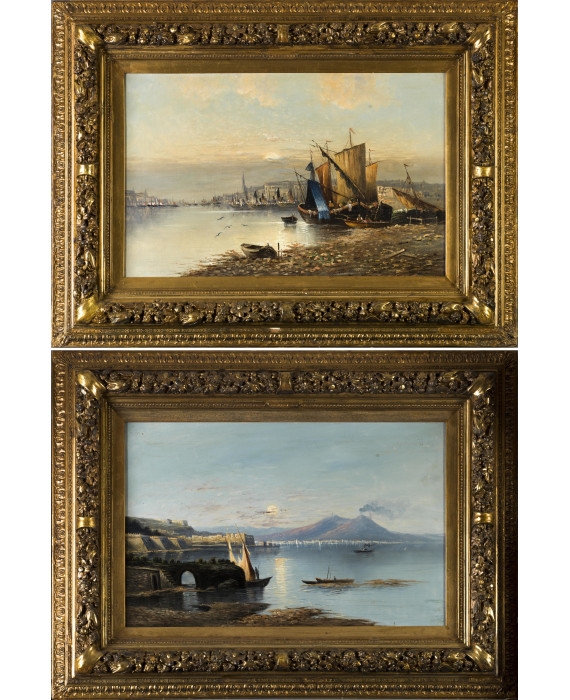 Italian School, 19th Century | Vedute partenopee | MutualArt