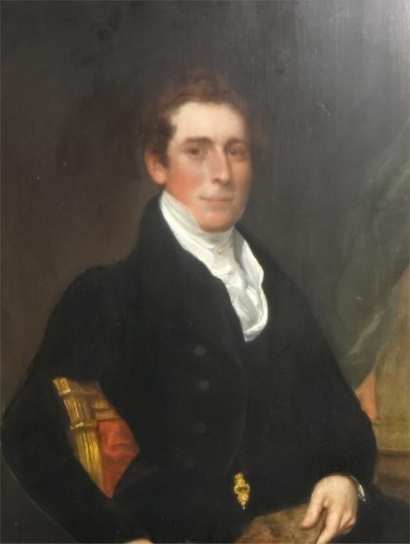 Gilbert Stuart | PORTRAIT OF A GENTLEMAN ATTRIB TO GILBERT STUART ...