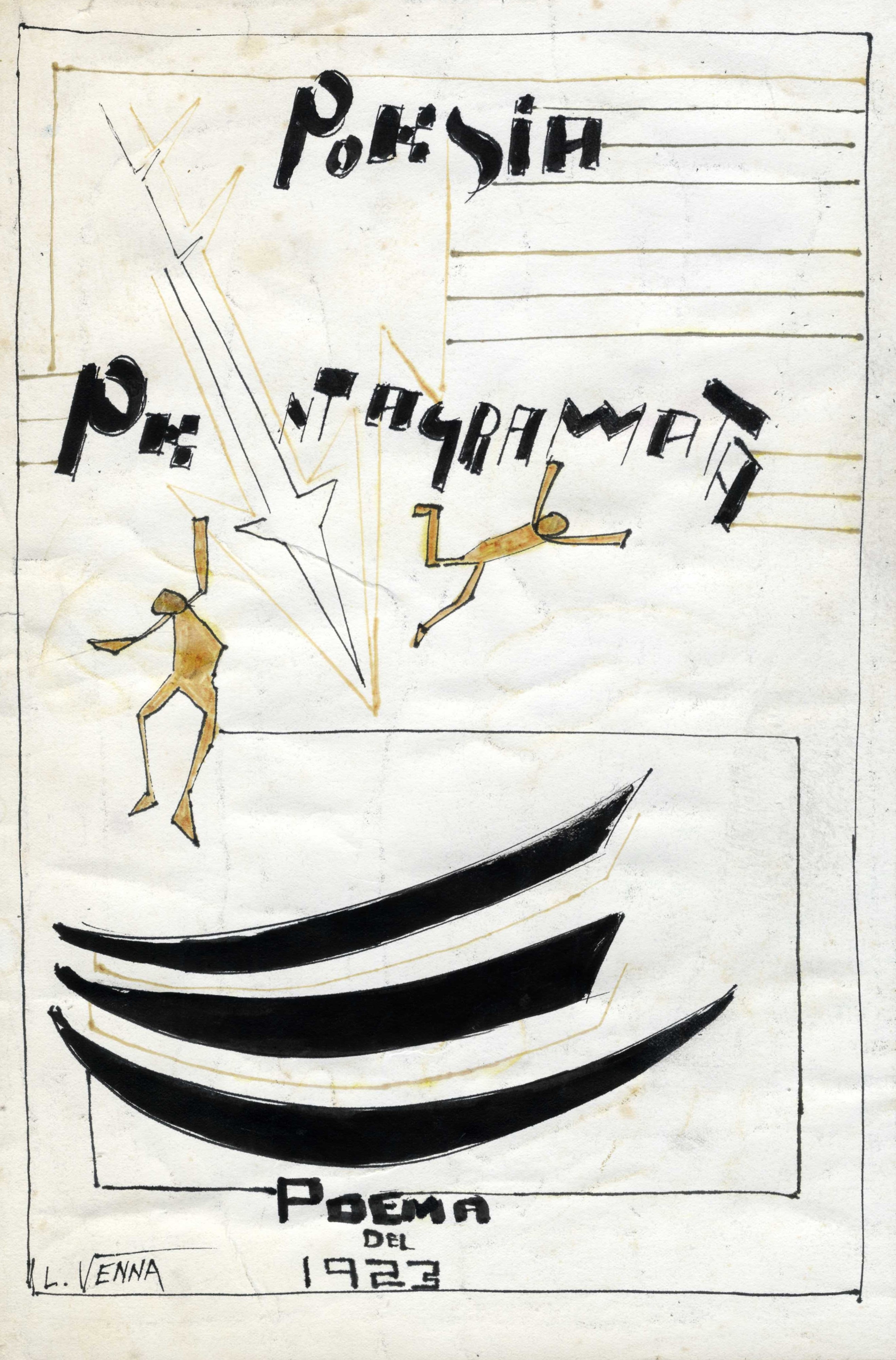 Lucio Venna | Poesia pentagrammata. Poema del 1923 (1923) | MutualArt