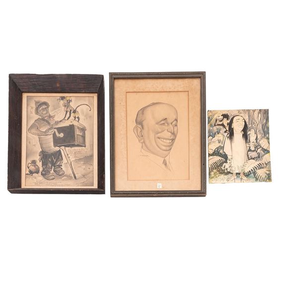 Rafael Freyre | Acuarelas y Caricatura de Rafael P. Gamboa (1952 ...