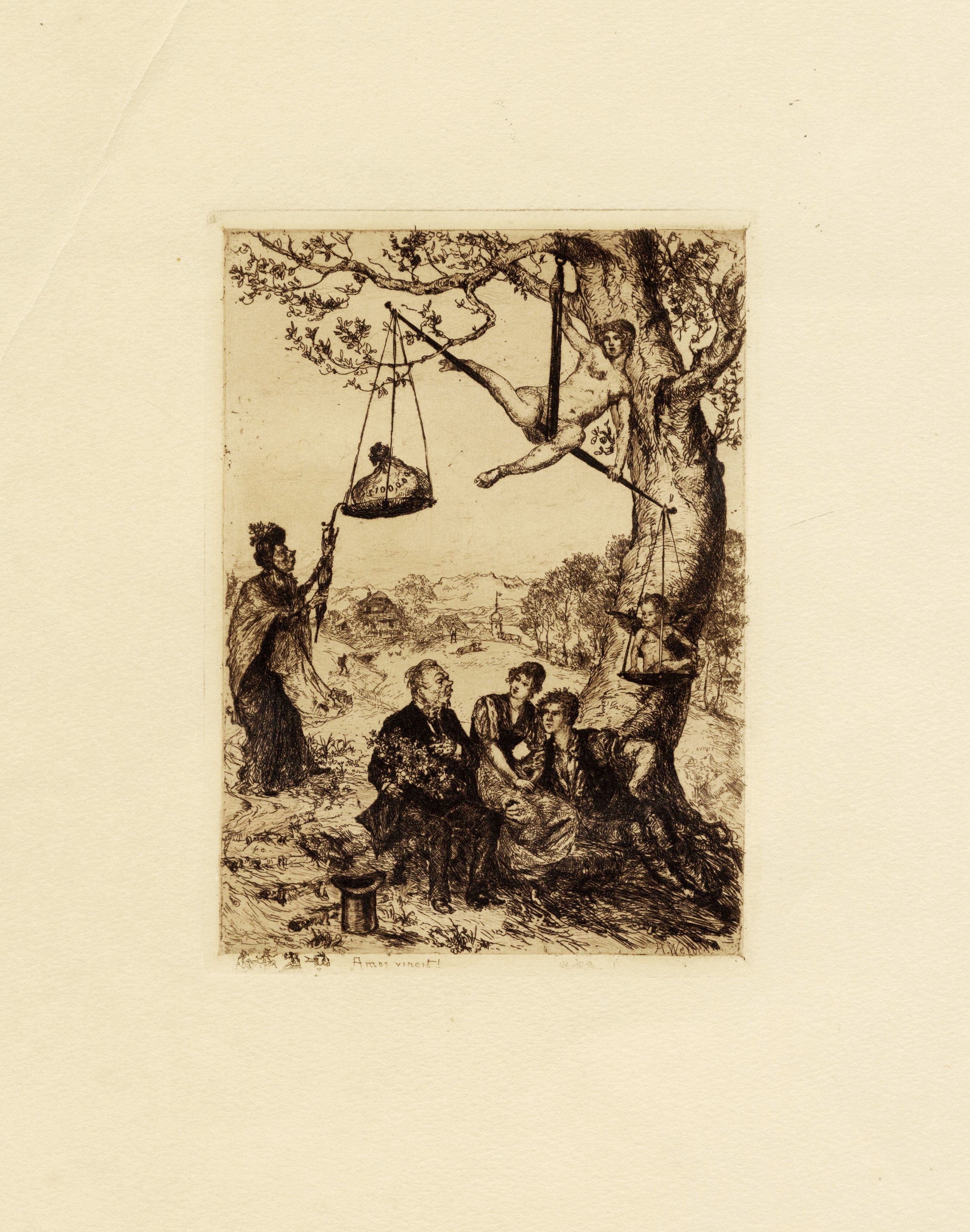 Albert Welti | Lotto composto di 2 incisioni (1888 - 1892) | MutualArt
