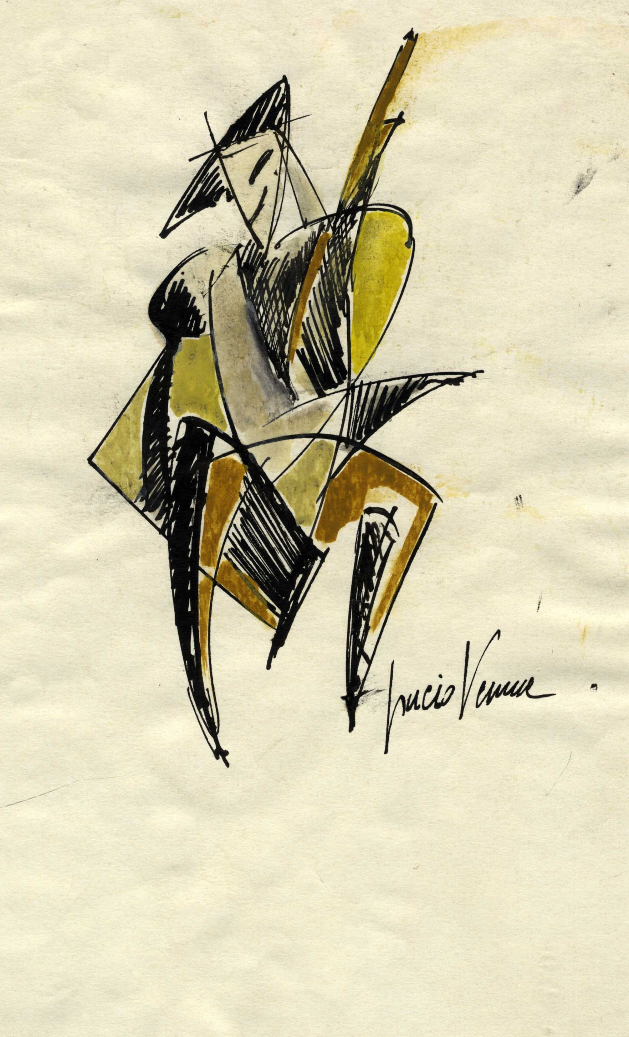 Lucio Venna | Figura futurista | MutualArt