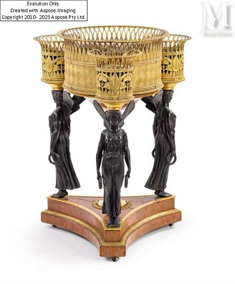 Pierre-Philippe Thomire | RARE ET IMPORTANTE JARDINIÈRE EN BRONZE DU ...