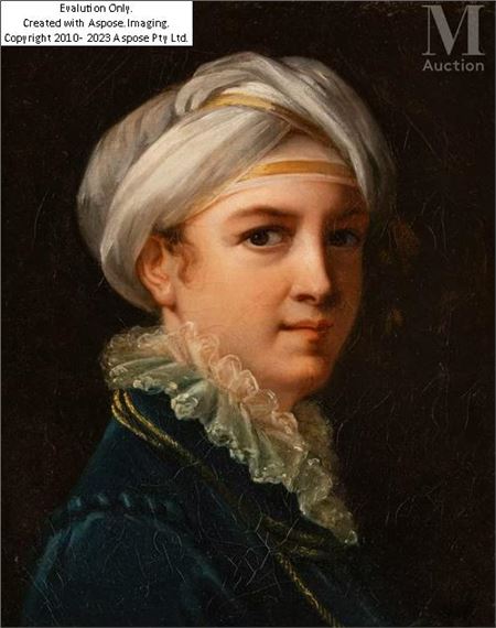 Élisabeth Vigée Le Brun | Portrait d’Elisabeth Louise Vigée Le Brun au ...