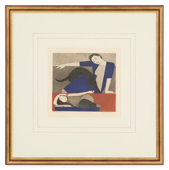 William Barnett | The Blue Robe | MutualArt