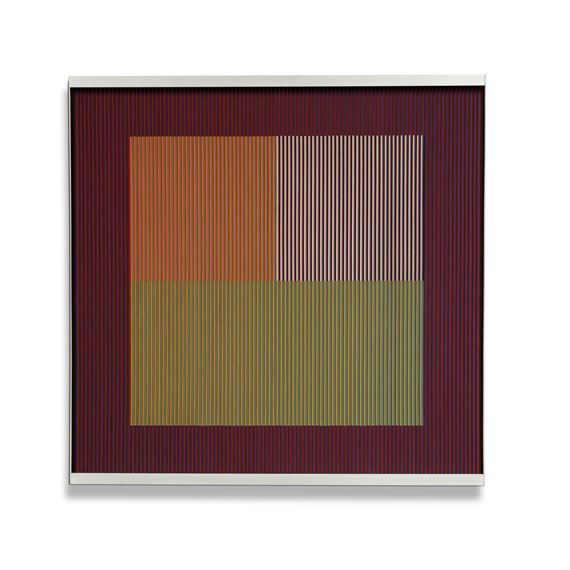 Carlos Cruz-Diez | Physichromie No. 712 (1974) | MutualArt