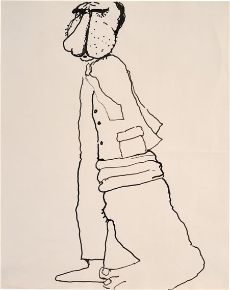 Philip Guston | Untitled (Drawing from the Phlebitis Series) (Circa ...