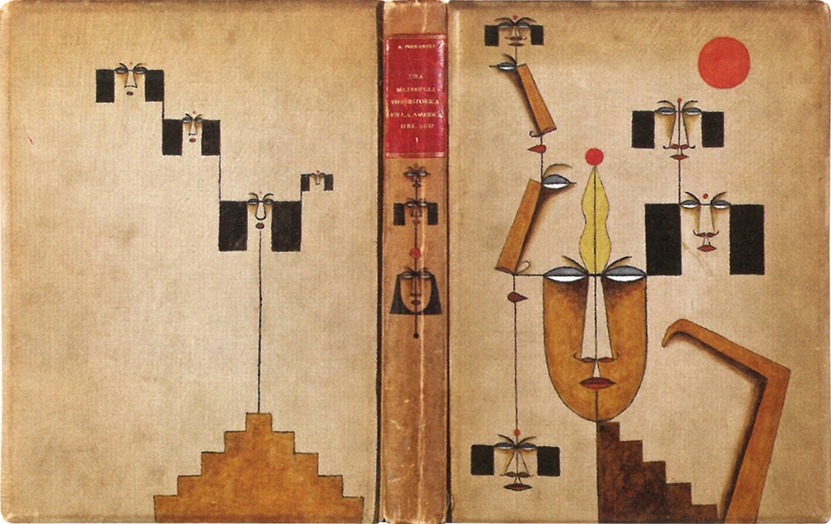 Alejandro Xul Solar | Painted Book Cover and Endpapers (Circa 1940 ...