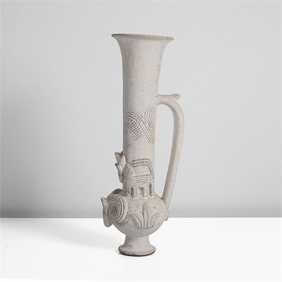 Ian Godfrey | Tall 'Ram Jug', circa 1989 | MutualArt