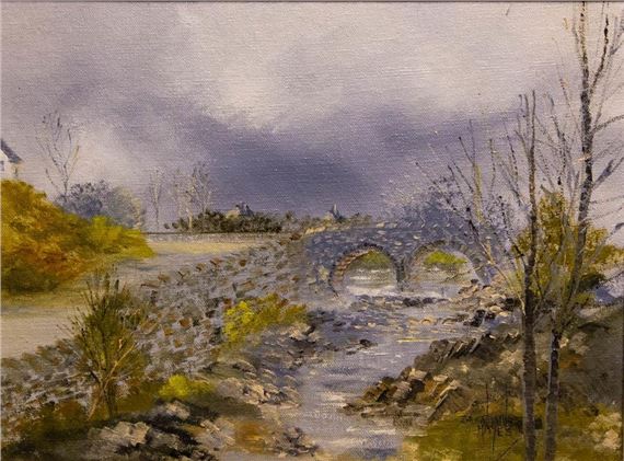 Brenda Sue Nelson Hayes | BRENDA HAYES THE BRIDGE AT CLIFDEN 1990 (1990 ...