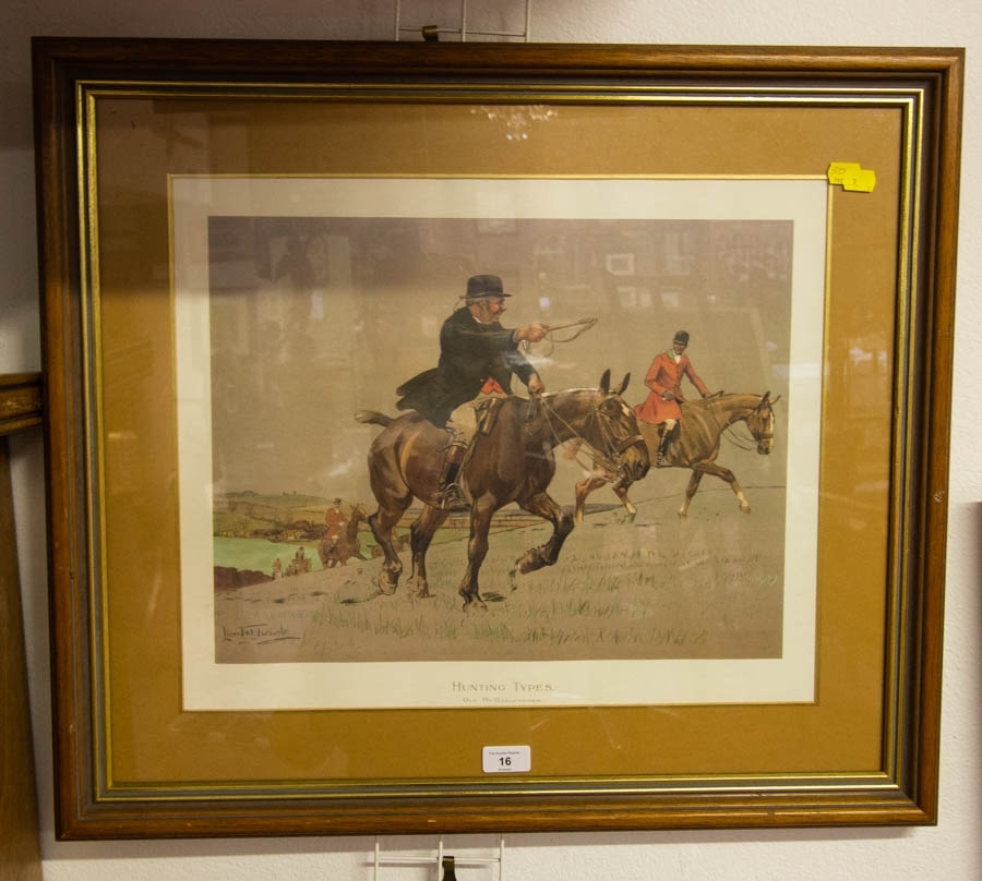 Lionel Edwards | LIONEL EDWARDS HUNTING PRINT | MutualArt
