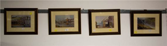 Keith Thompson | 4 WATERFORD WATERCOLOUR PAINTINGS BY KEITH THOMPSON ...