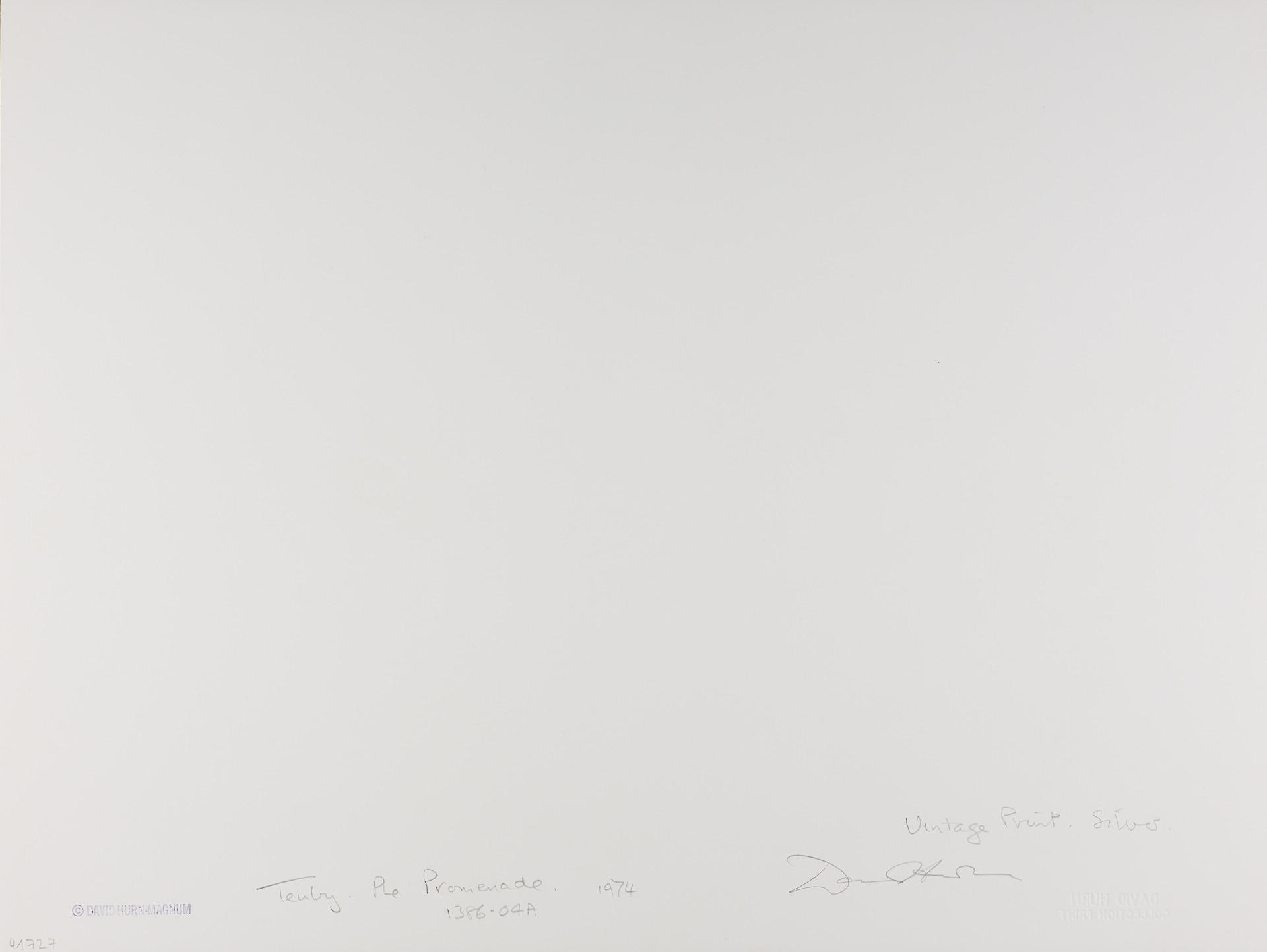 David Hurn | DAVID HURN (* 1934) The Promenade, Tenby 1974 (2000 ...