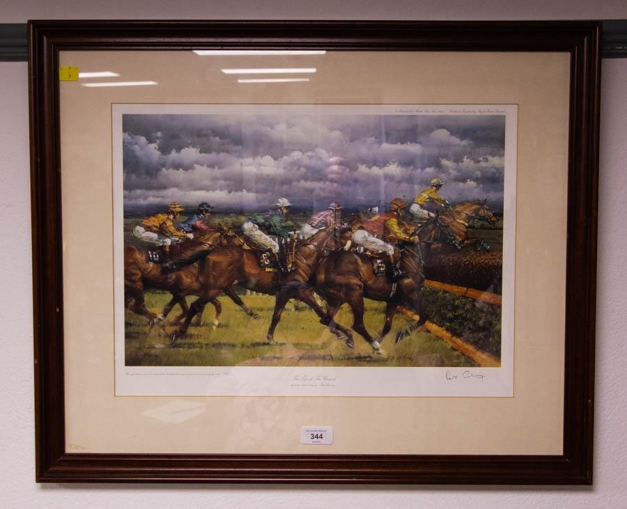 Peter Curling | PETER CURLING SIGNED PRINT WELL RUGGED UP | MutualArt