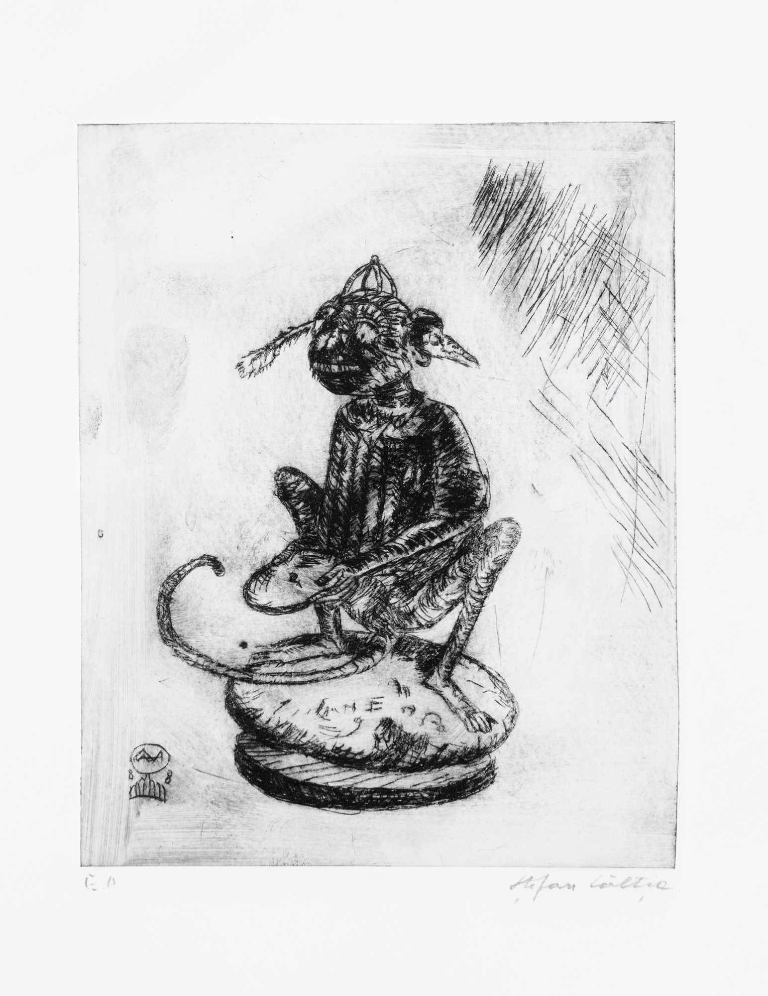 Stefan Caltia | Monkey at the Circus (Circa 17) | MutualArt