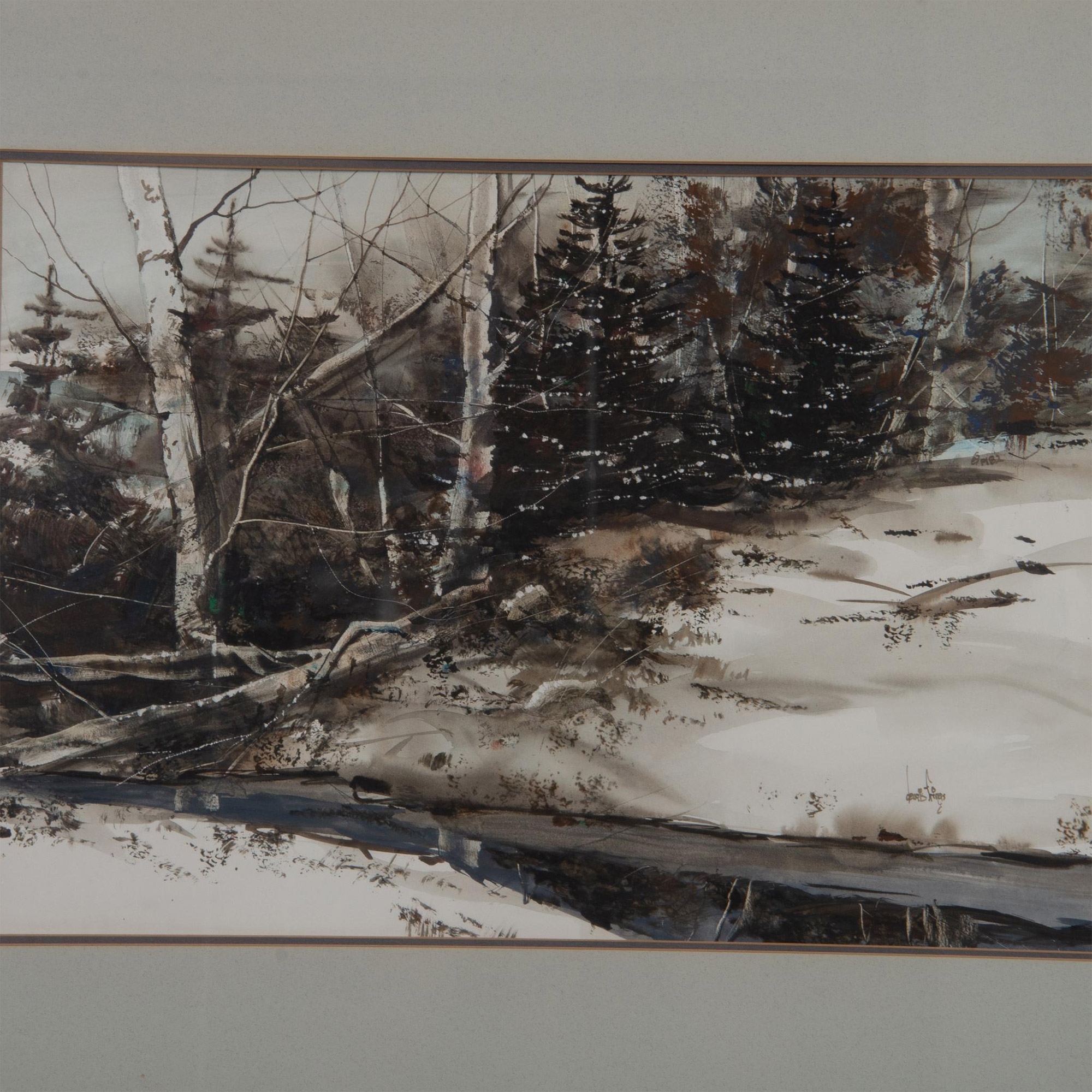 Dennis Frings | Winter Landscape (1982) | MutualArt