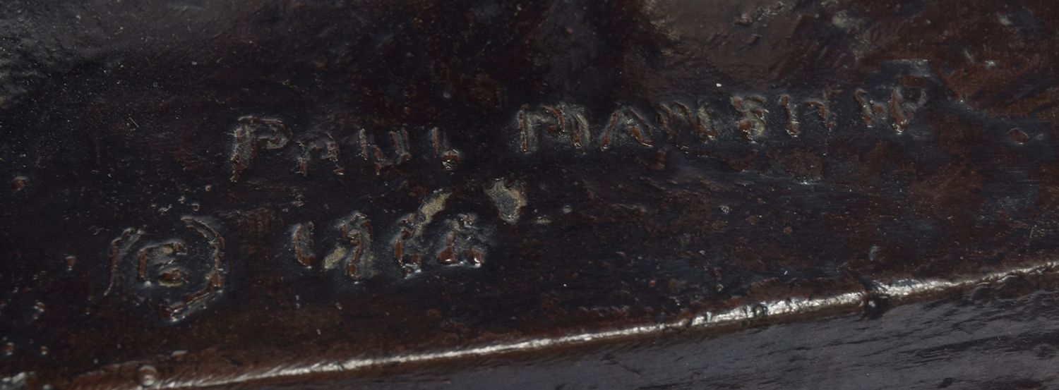 Paul Howard Manship | To Mrs St. George from Paul Manship 1921 (1921 ...