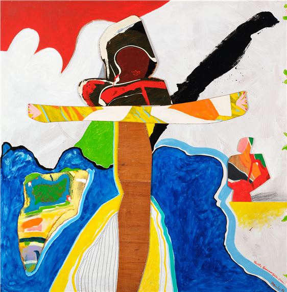 Pat Hanly | Pat Hanly 'Pacific Summer Bride and Groom (1991) | MutualArt