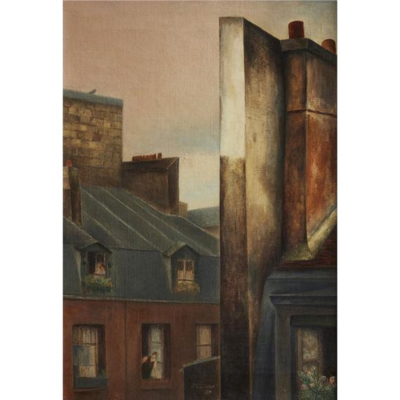 René Rimbert | LES CHEMINÉES ET LES FENÊTRES (1924) | MutualArt