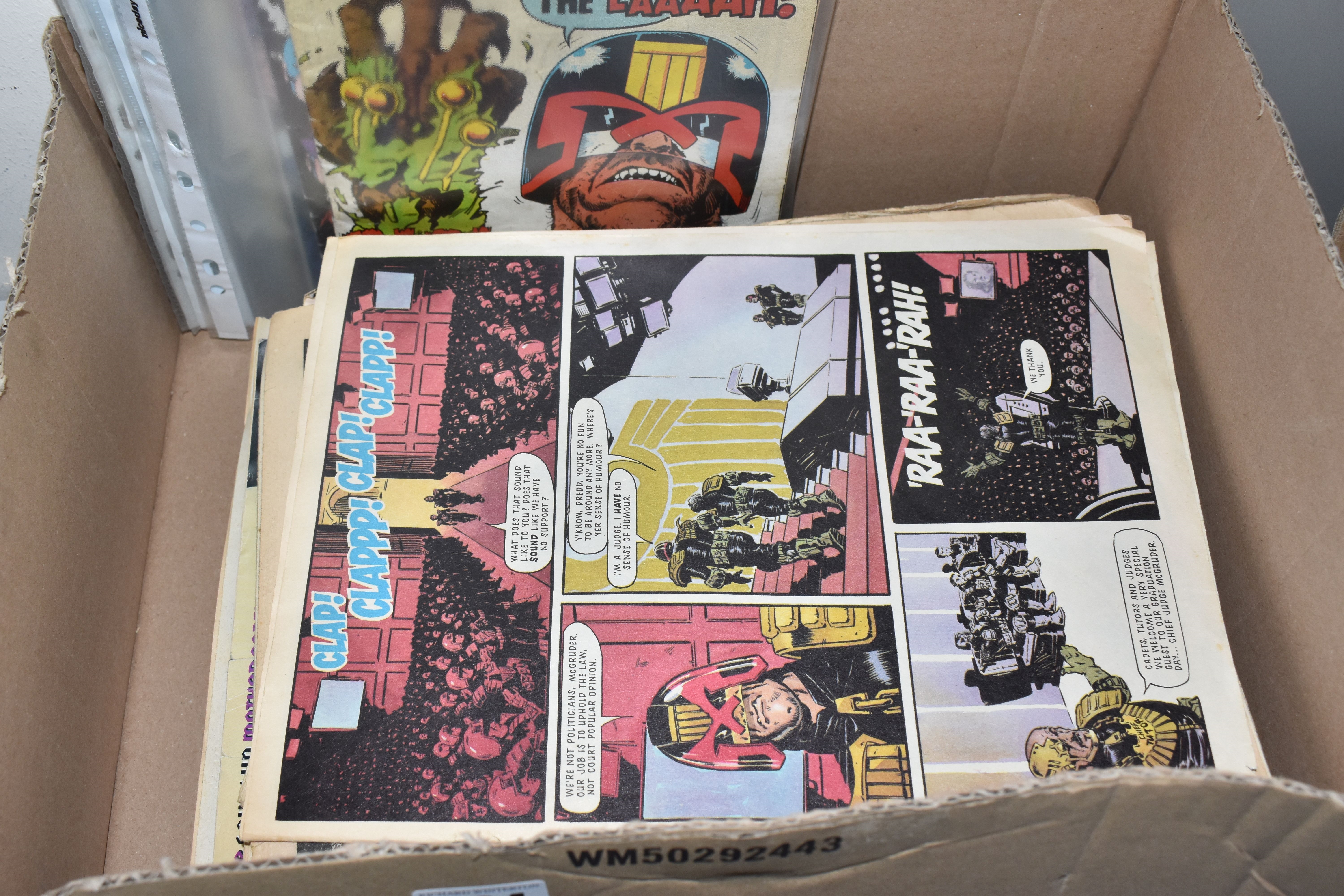 Marvel Comics | BOX OF 2000AD AND MARVEL COMICS, list of intact comics ...