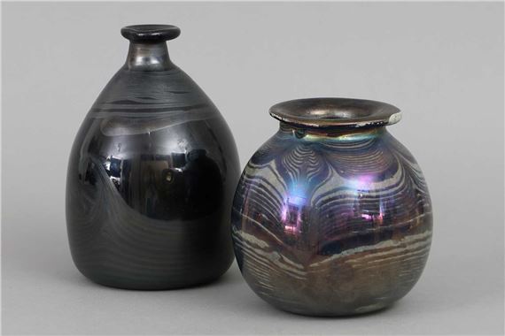 Erwin Eisch | 2 ERWIN EISCH Glasvasen | MutualArt