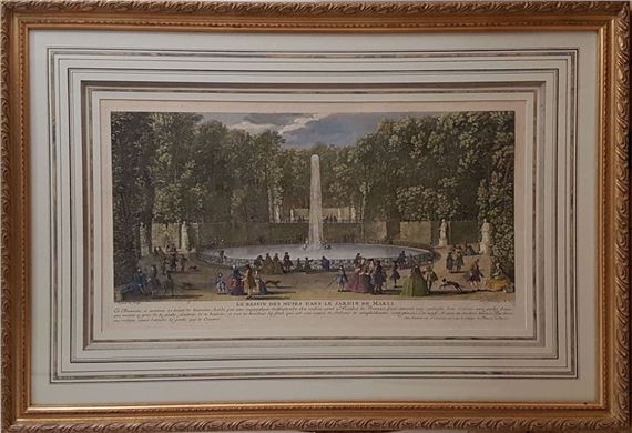 Jacques Rigaud | Bassin des Muses dans le jardin de Marli | MutualArt