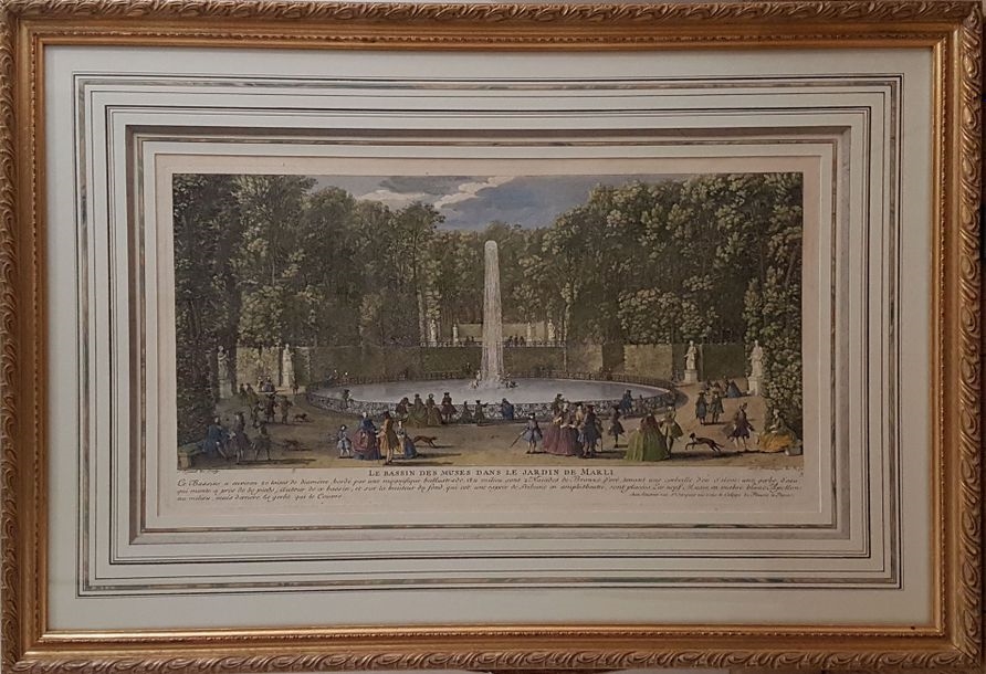 Jacques Rigaud | Bassin des Muses dans le jardin de Marli | MutualArt