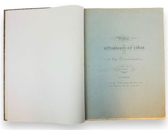 Gottfried Engelmann | Notice sur la Corse (1821) | MutualArt