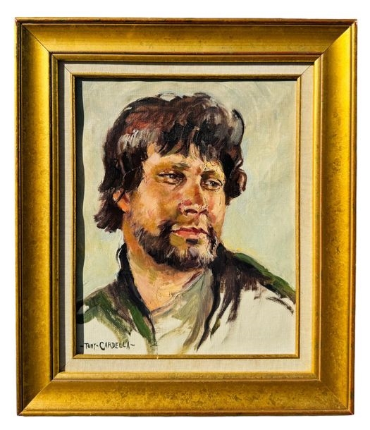 Tony Cardella | Portrait of a Corsican fisherman | MutualArt