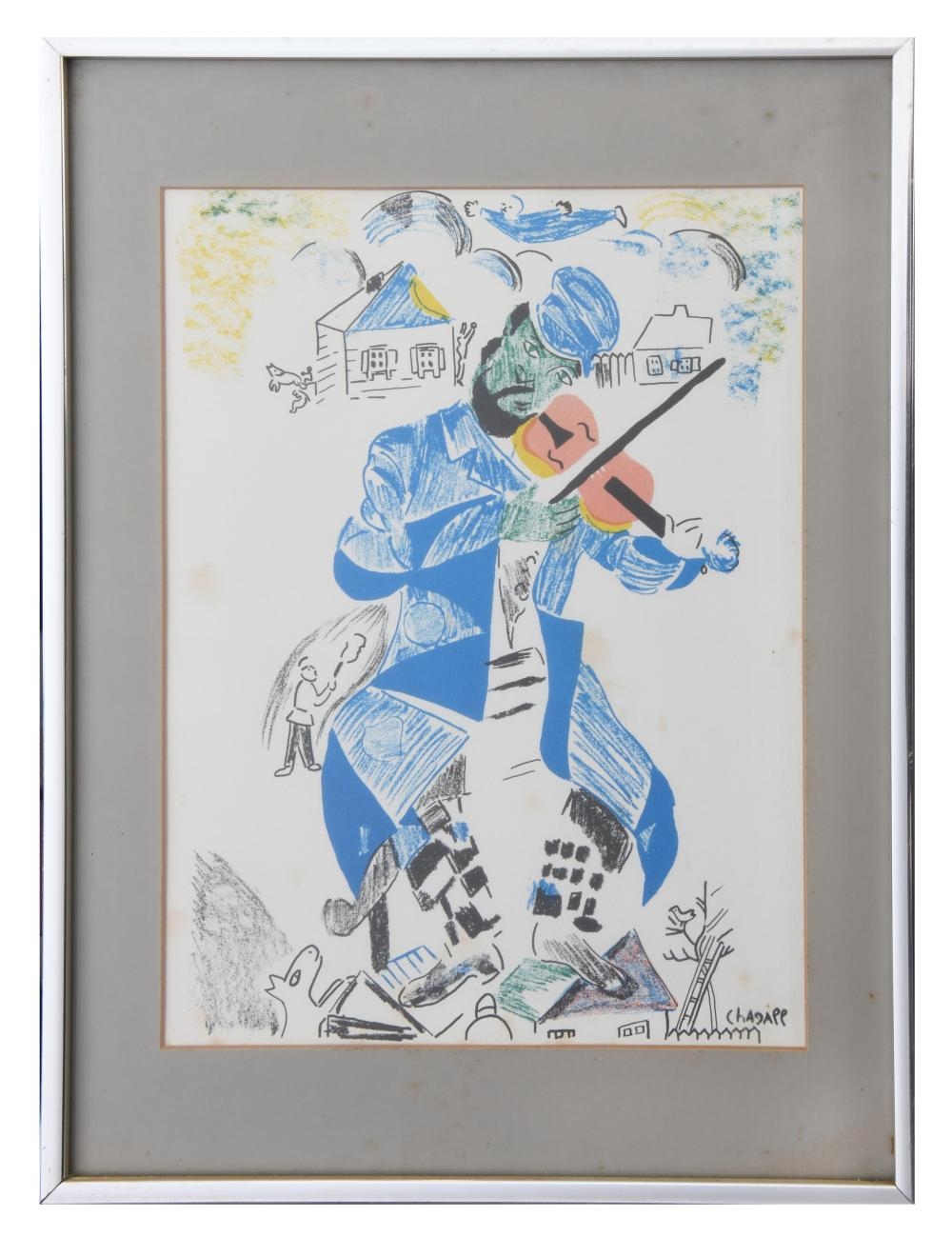 Marc Chagall | Fiddler on the Roof - After Marc Chagall | MutualArt