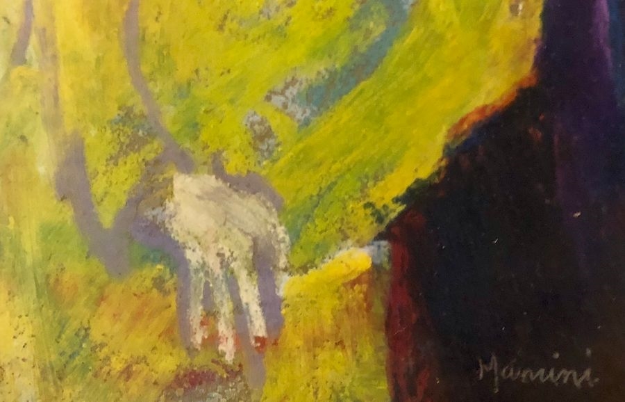 Claude Mancini | The yellow blouse (subject to fading) | MutualArt