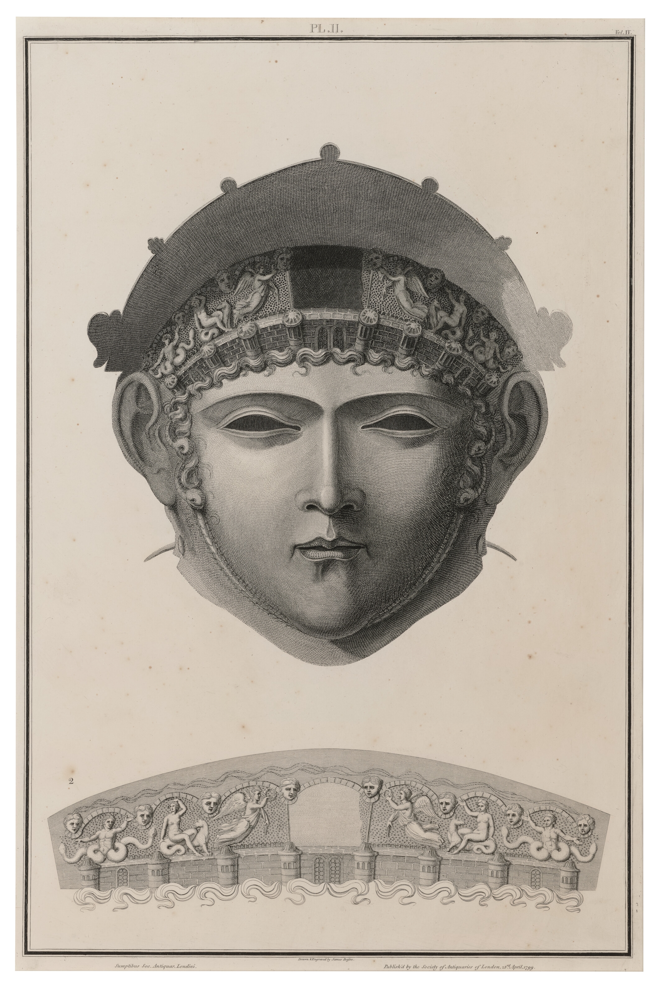 James Basire | AN ELECTROTYPE COPY OF THE RIBCHESTER HELMET: A ROMAN ...