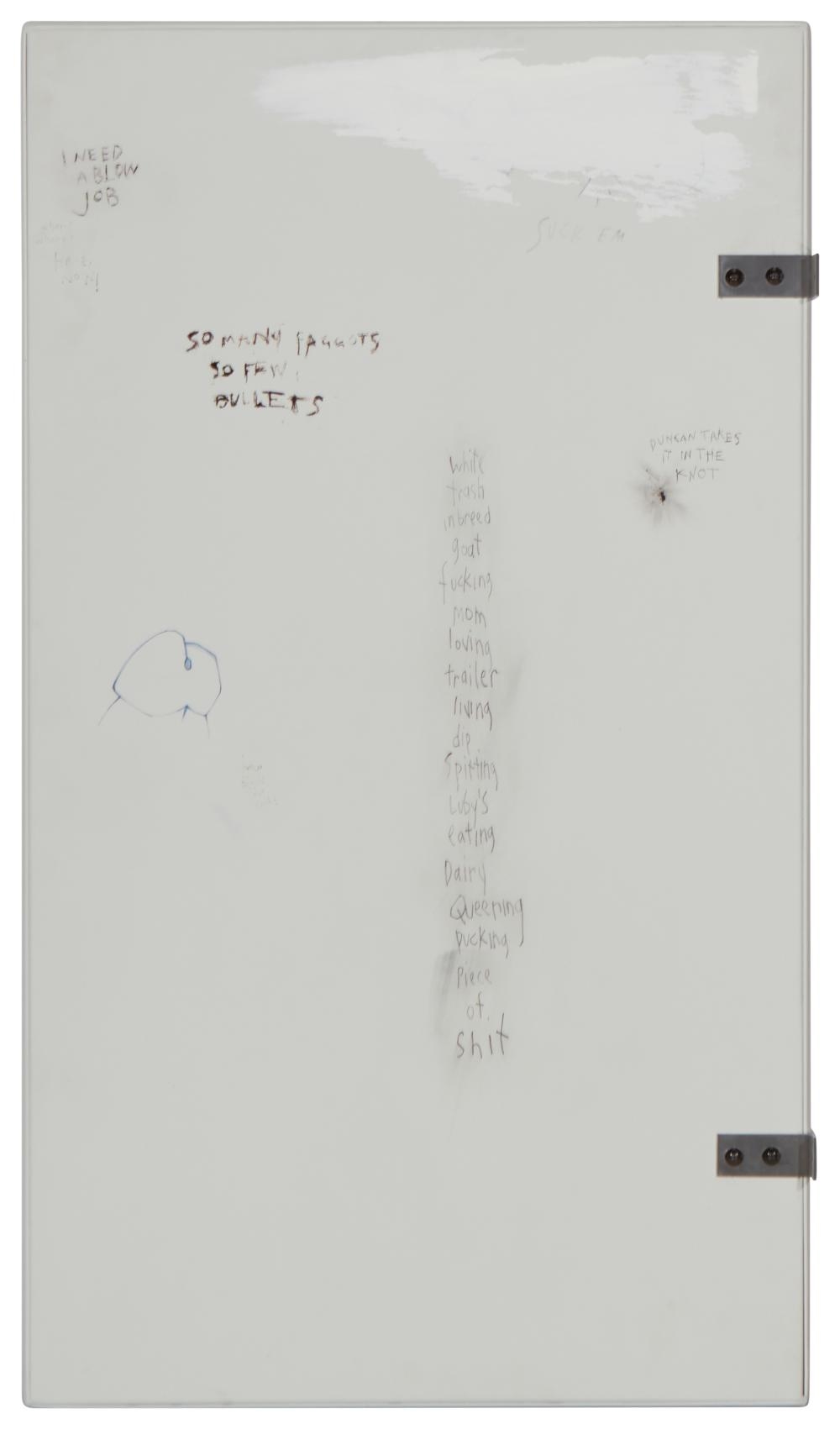 Robert Beck | Wall-mounted urinal screen | MutualArt