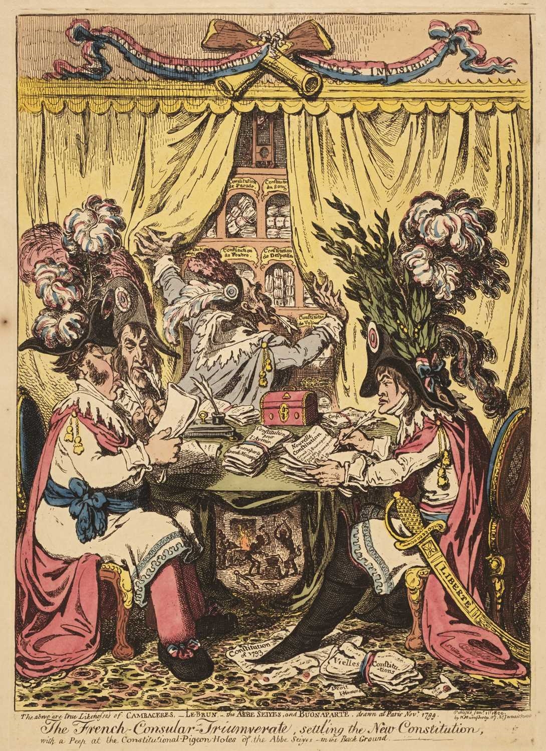 James Gillray | The French Consular-Triumverate | MutualArt