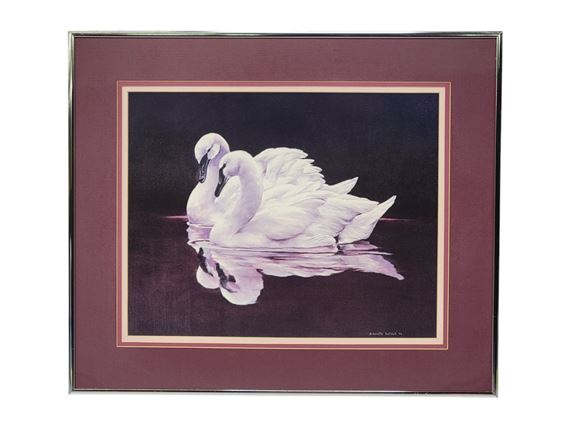 Annette Hartzell | Swans (1982) | MutualArt