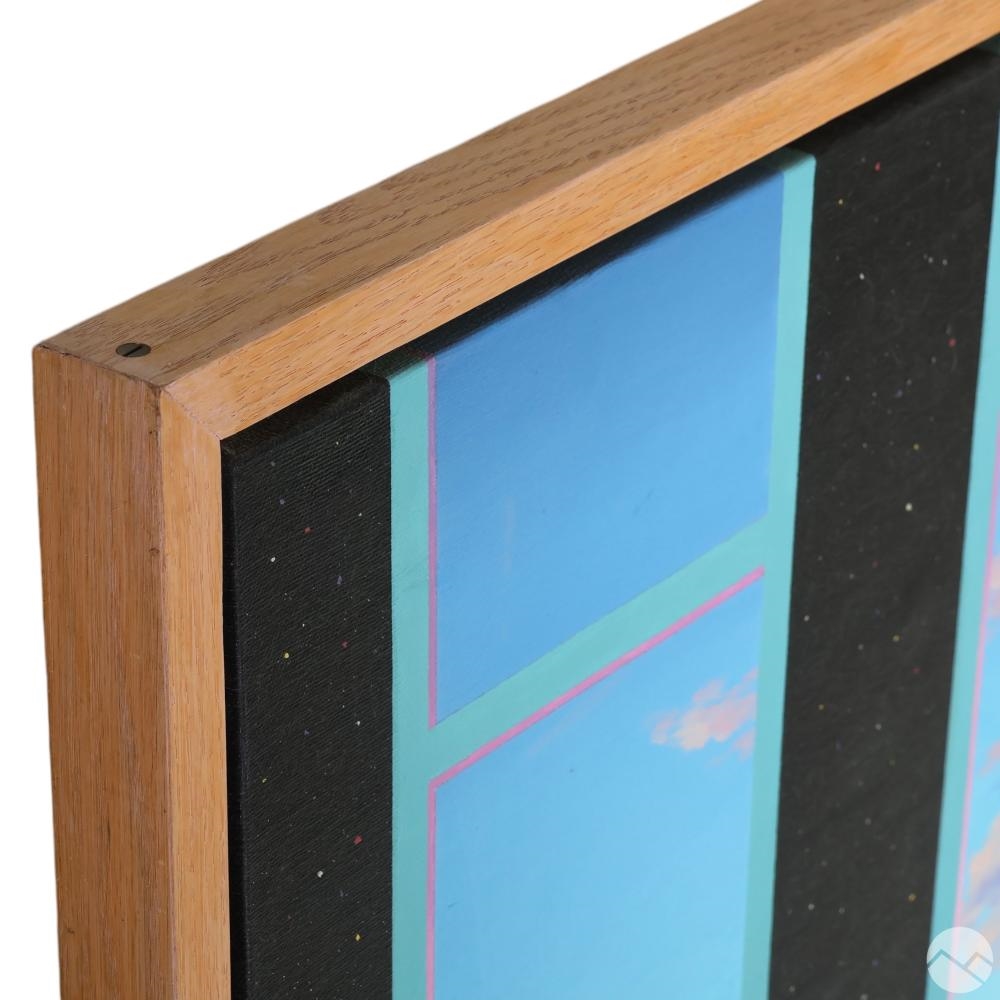 Eric Adolfson | Eric Adolfson 20C Surrealist Landscape Painting | MutualArt