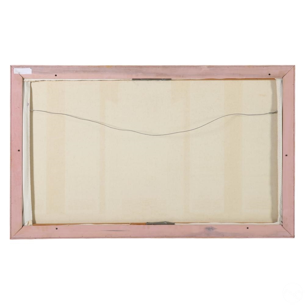 Eric Adolfson | Eric Adolfson 20C Surrealist Landscape Painting | MutualArt