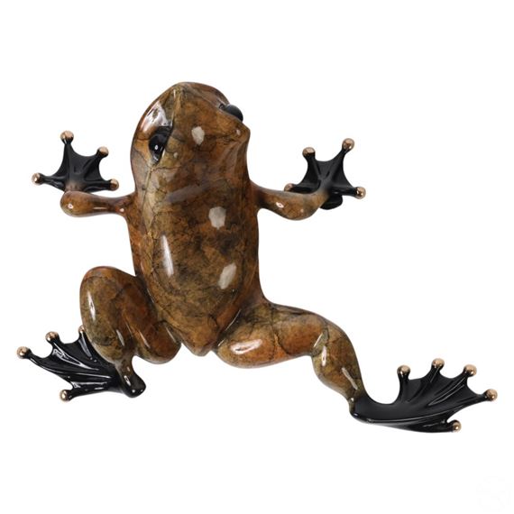 Tim Cotterill | Tim FROGMAN Cotterill Bronze TOADY Frog Sculpture ...