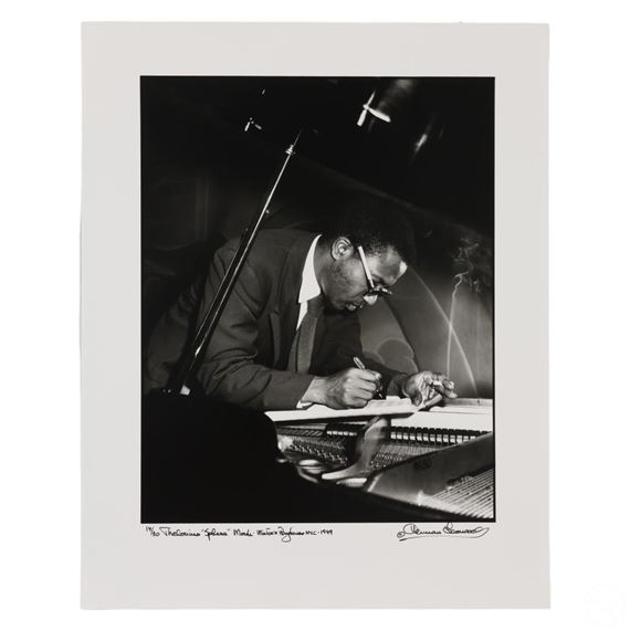 Herman Leonard | Herman Leonard 1923-2010 Thelonious Monk 49 SIGNED ...