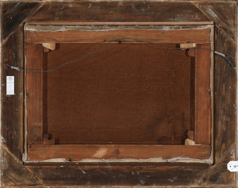 Georg Anton Rasmussen | Sunshine on a small house in a mountain ...