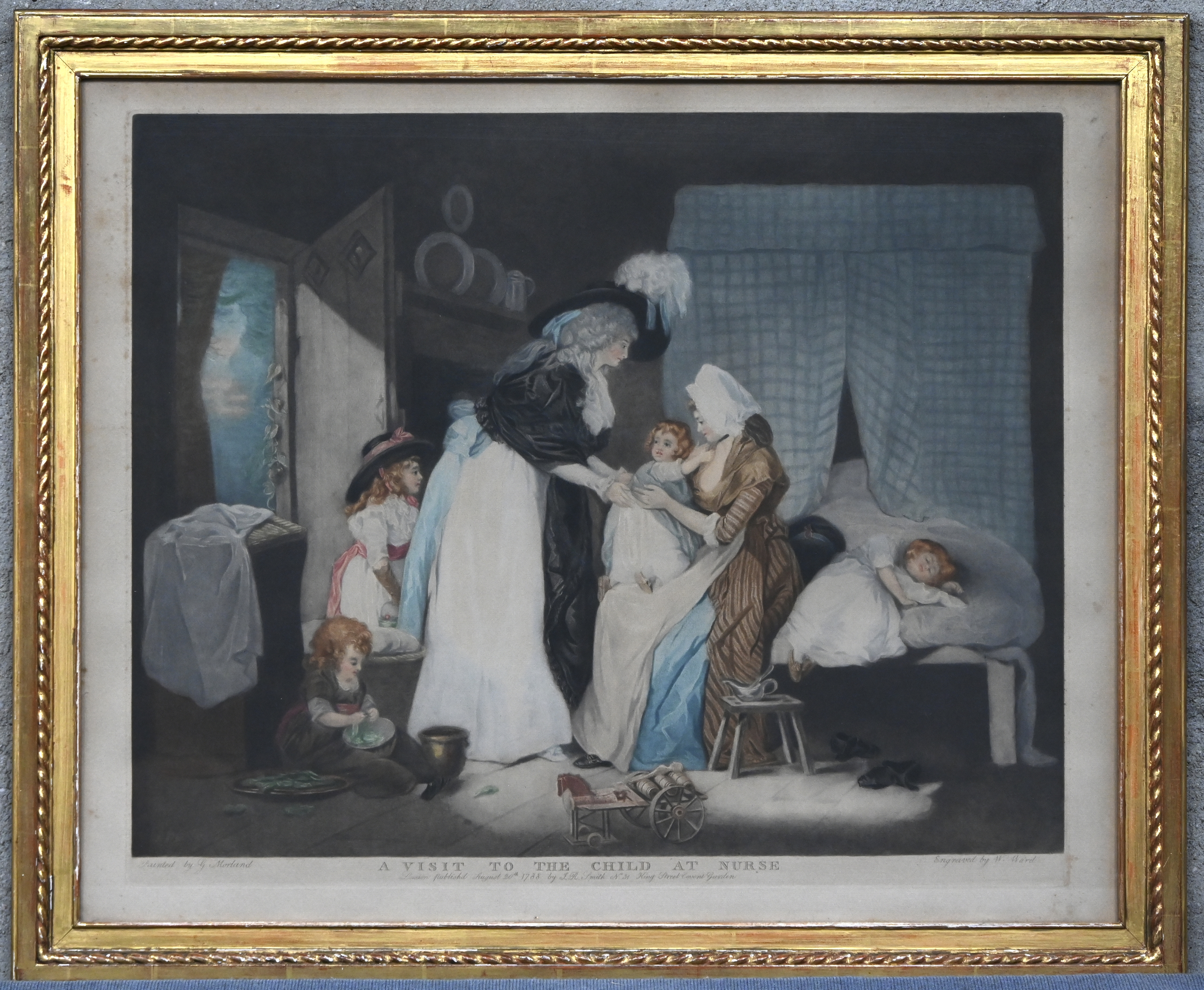 William Ward | Een set van 3 gravures door William Ward waarvan 2 x ‘A ...